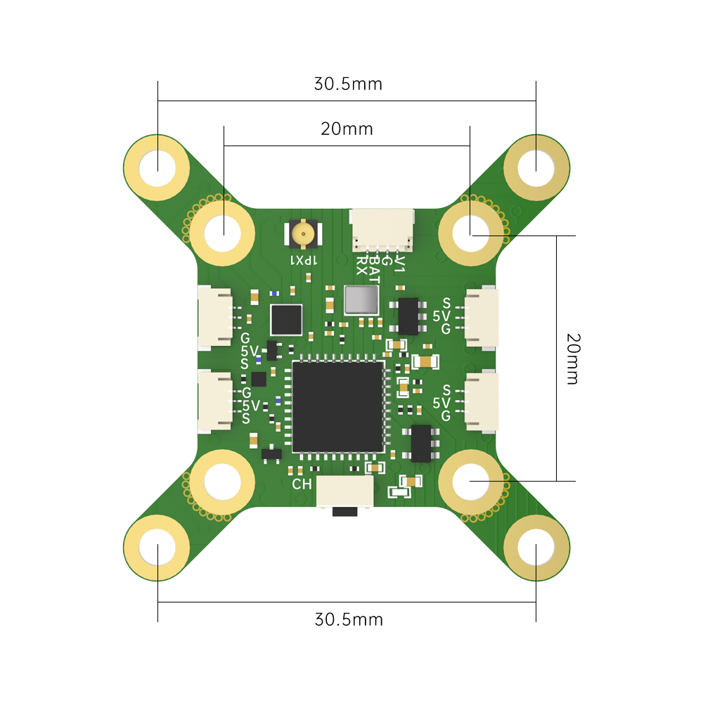 BLITZ 25mW Race VTX - jjtronicshop